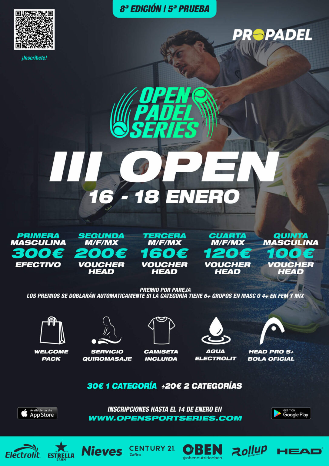 III Open OPS en PRO PÀDEL GAVÀ 2026 - Padel Barcelona